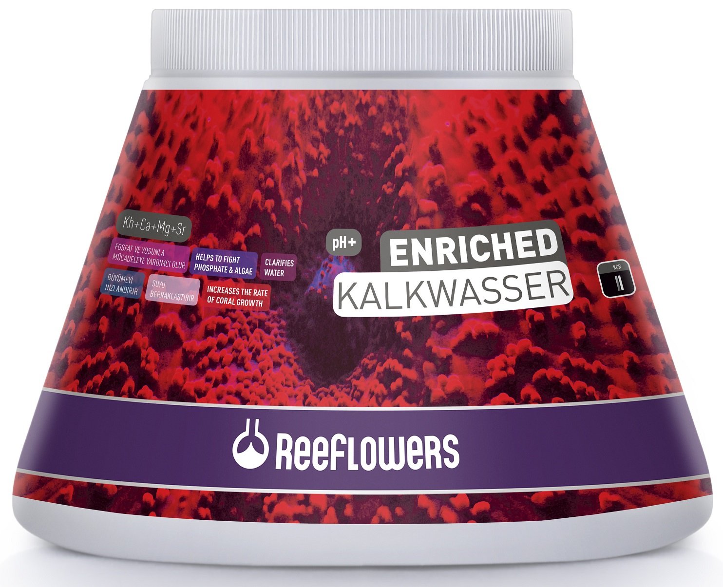 Suplemento de Hidróxido de Cálcio Enriched Kalkwasser - Reeflowers