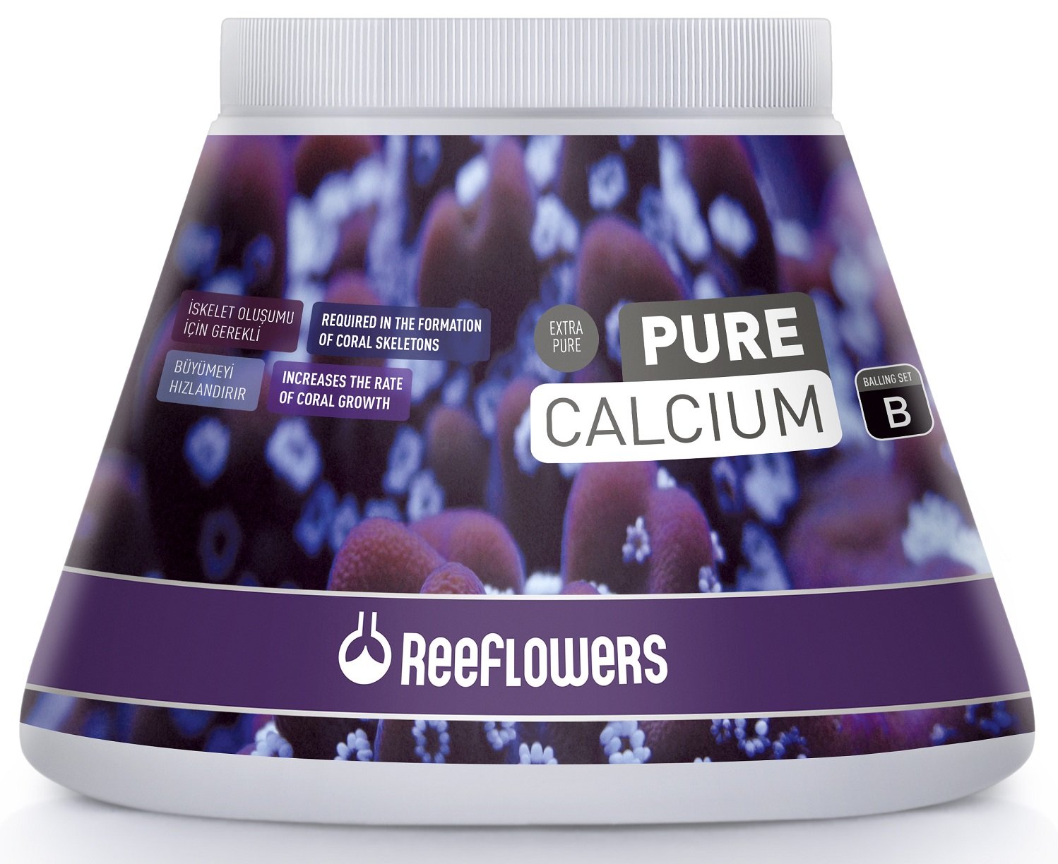 Suplemento de Cálcio Pure Calcium - B - Reeflowers